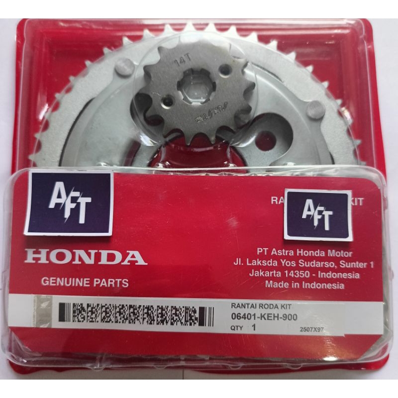 Jual paket gear set + rantai motor KEH Honda gl pro gl max neotec ...