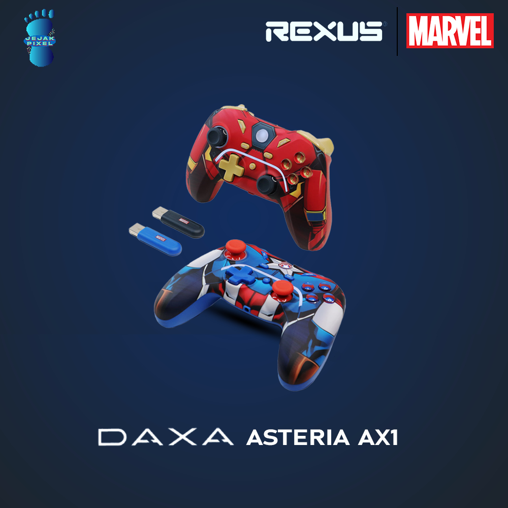 Jual Rexus Daxa Asteria Marvel Limited Edition V2 Gen 2 AX1 Wireless ...