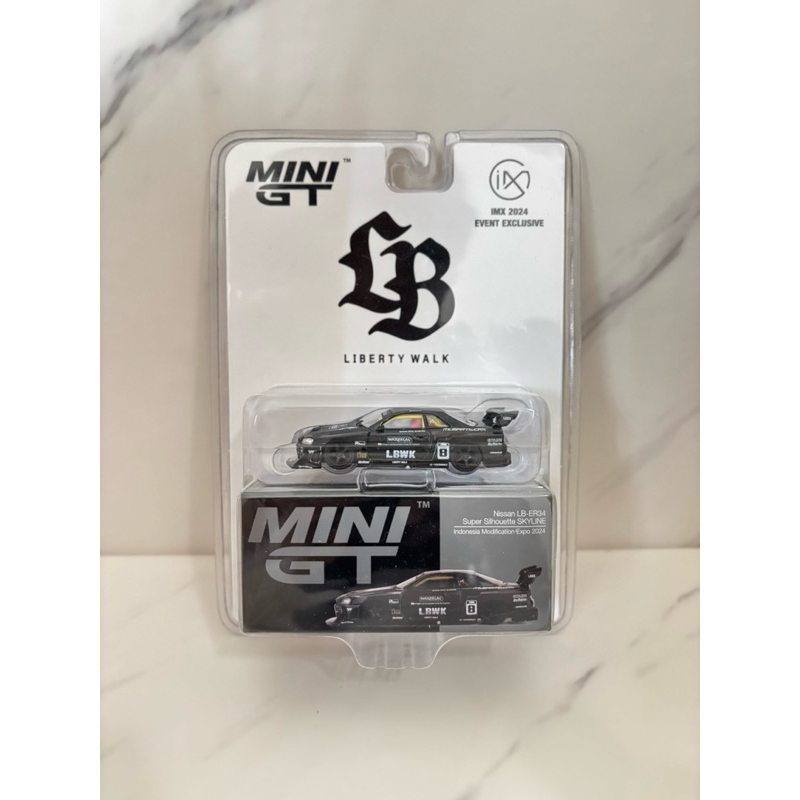 Jual Mini GT IMX LIMITED Nissan Skyline ER-34 Lb-Super Silhouette LBWK ...