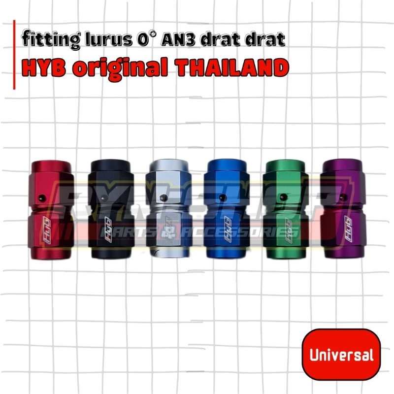 Jual Fitting Selang Rem AN3 Drat to Drat Female Lady Lady Cwe Cwe Lurus ...