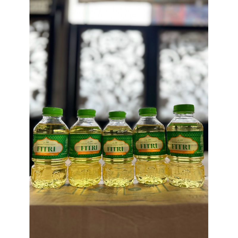 Jual Promo Minyak Goreng Fitri 200 ml 1 Slop isi 24 Botol Jernih Bening ...