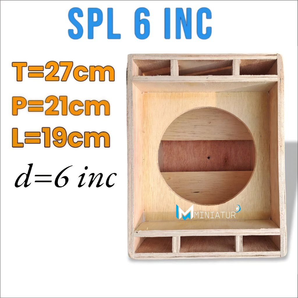 Jual BOX SPEAKER SPL 6 INCH SUBWOOFER 9MM | Shopee Indonesia