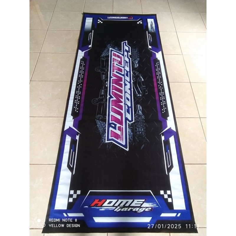 Jual BANNER KARPET ALAS MOTOR KONTES CUSTOM | Shopee Indonesia