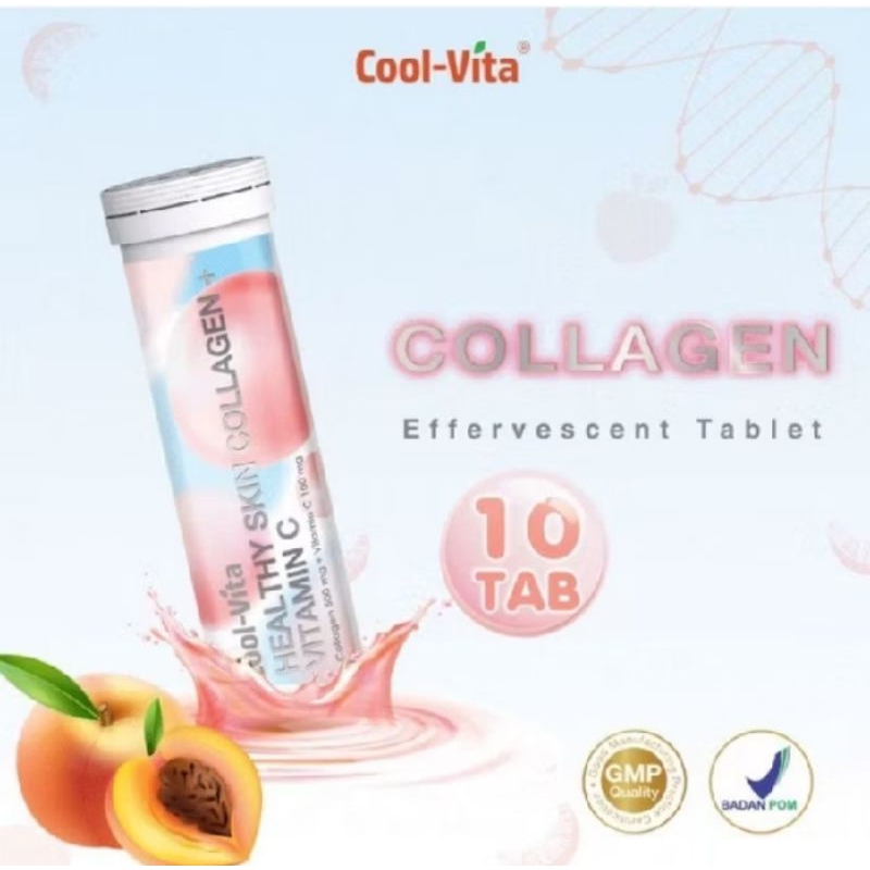 Jual COOL-VITA Collagen Effervescent Tablet | Shopee Indonesia