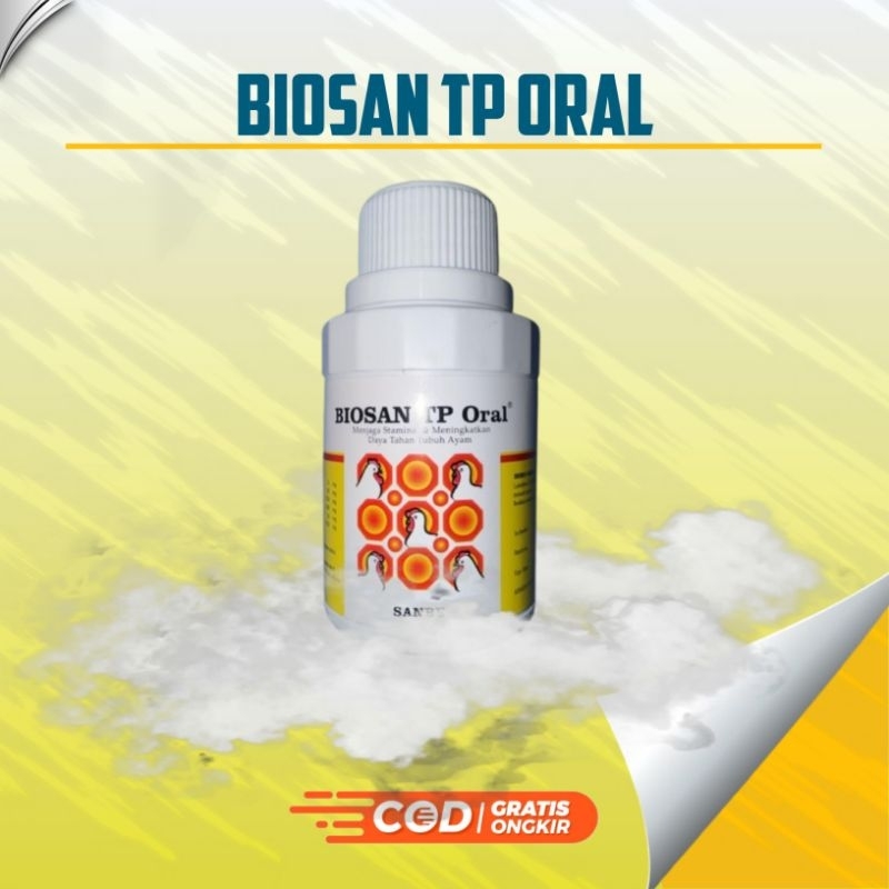 Jual Biosan TP Oral 100 ml Obat Hewan Vitamin Stamina Daya Tahan Tubuh ...