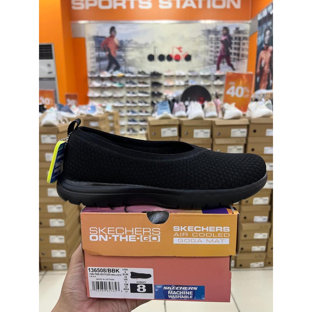 Jual Skechers On The Go Flex - Brilliance Black 136508/BBK Women Shoes ...