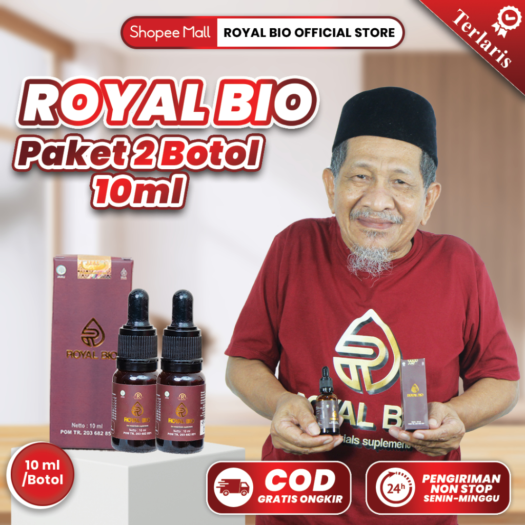 Jual ROYAL BIO - Paket Hemat 2 Botol 10 ml | Shopee Indonesia