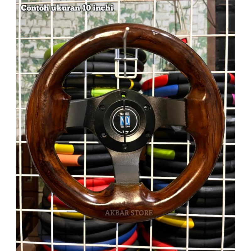 Jual Setir Classic Setir Mobil Racing universal Classic mewah elegan ...