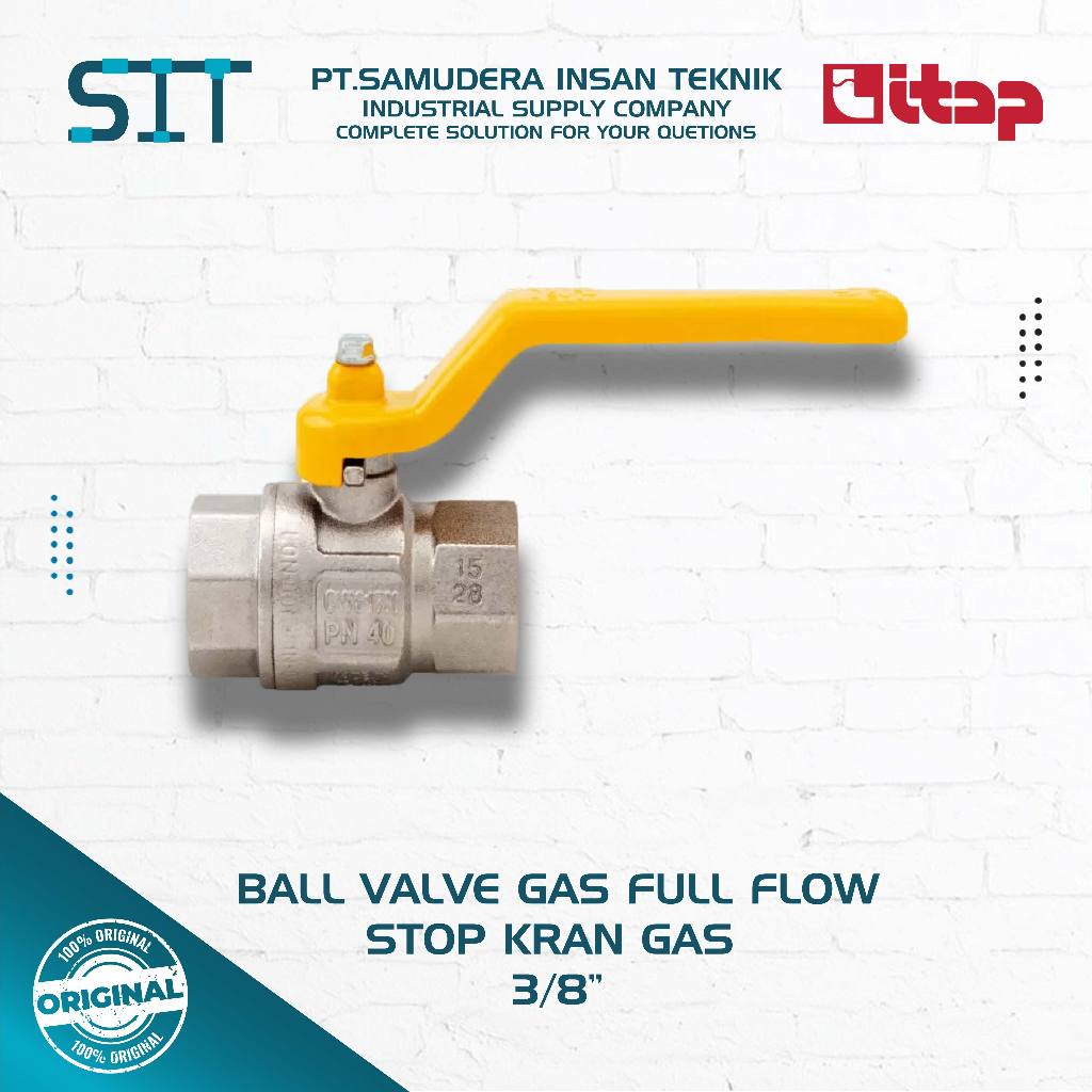 Jual Stop Kran Gas 3/8 Inch ITAP Ball Valve Gas London Full Flow 3/8" | Shopee Indonesia