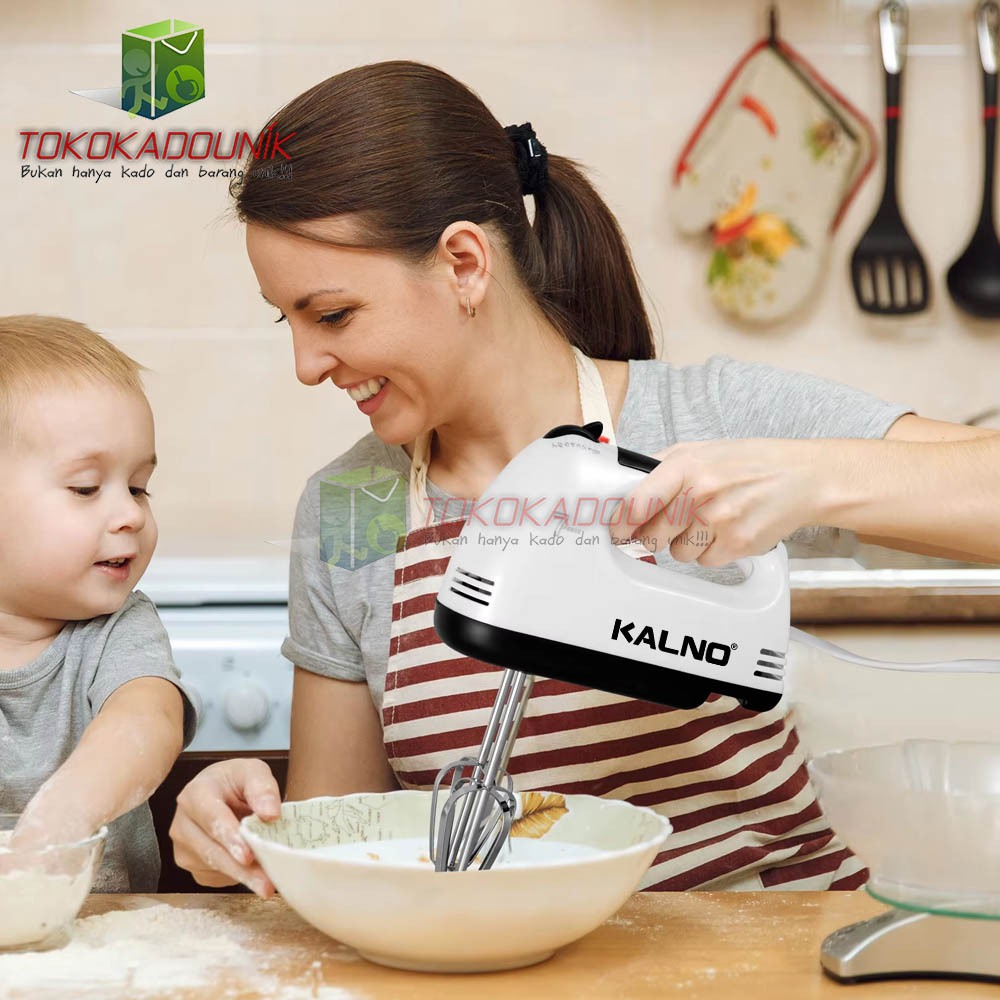 Jual Super Hand Mixer, Pengaduk 7 Kecepatan Otomatis - Free 4 Buah Alat ...