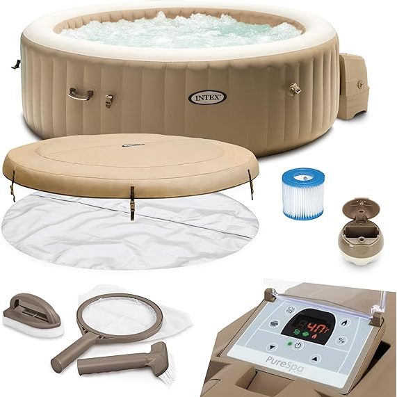 Jual INTEX Kolam Spa Jacuzzi Whirpool Portable Kapasitas 4 Orang Dewasa ...