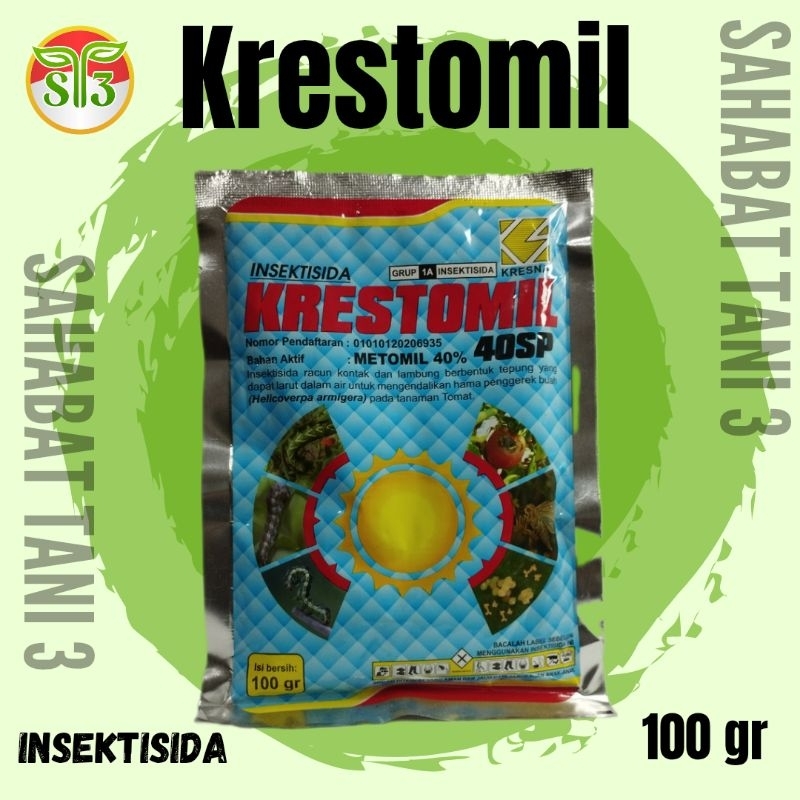 Jual KRESTOMIL 40SP 100Gram | Toko Obat Pertanian | Insektisida metomil ...