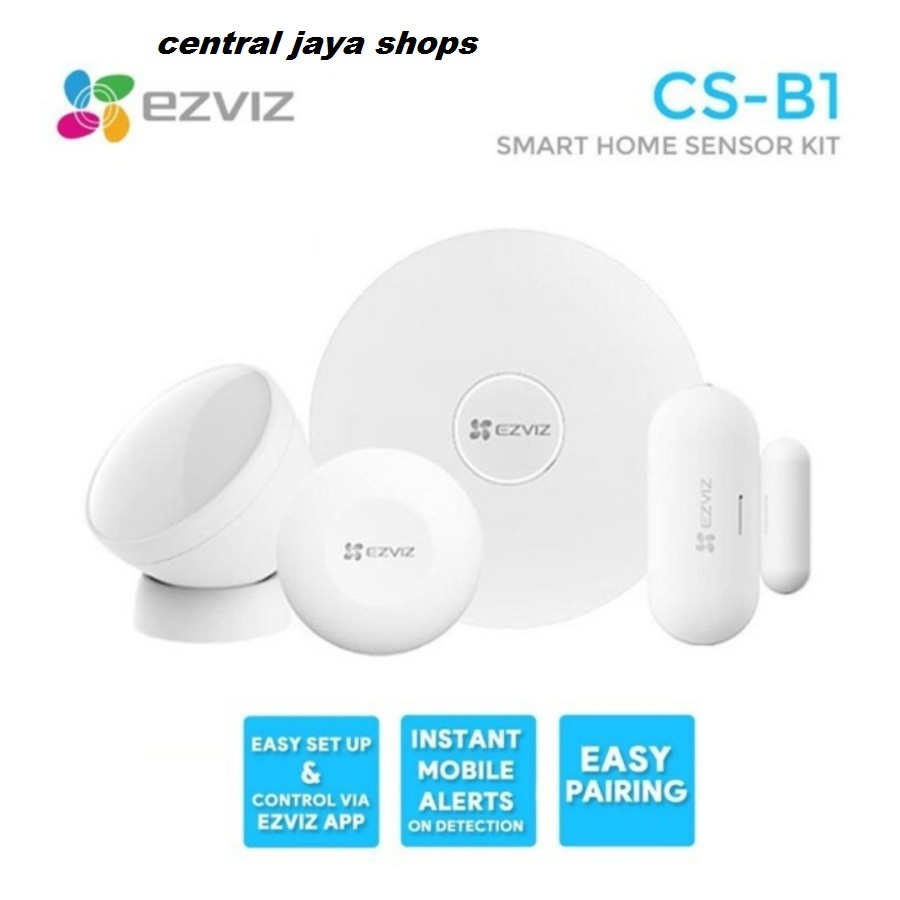Jual Ezviz CS-B1 4 Pcs Wireless Smart Home Alarm Sensor Kit | Shopee ...