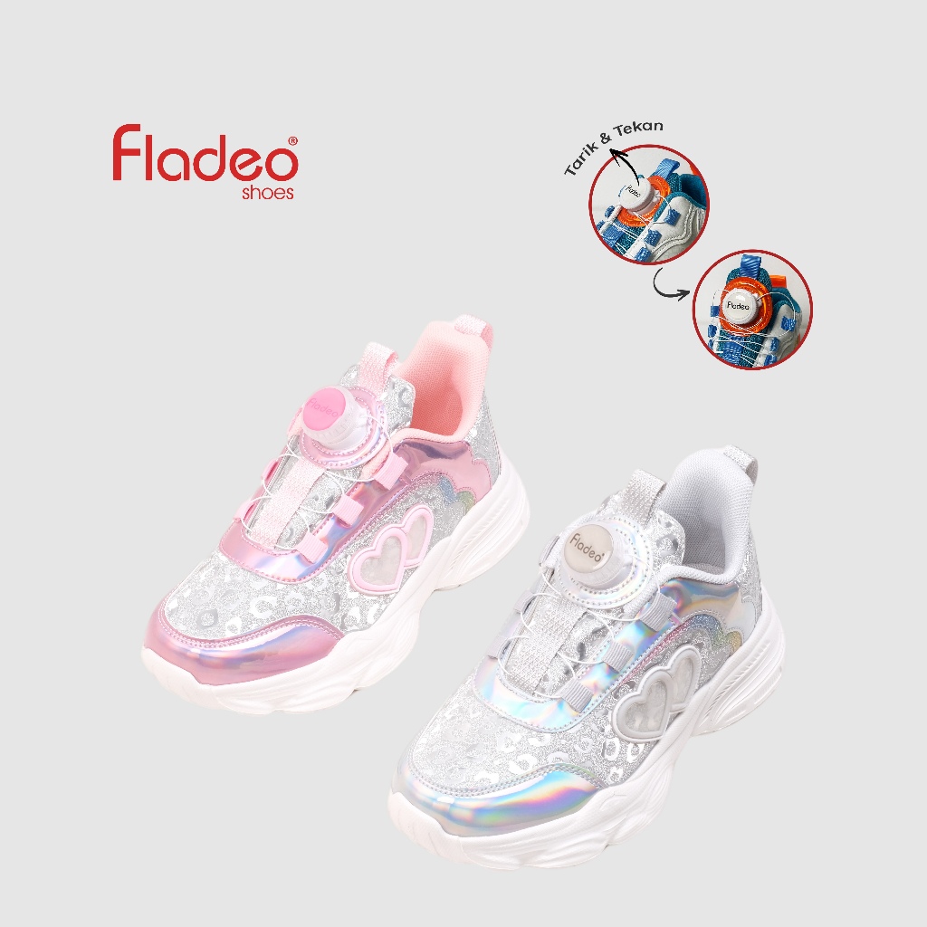 Jual Fladeo A25/KGSS76-1ON/Sepatu Sneakers Tali Anak [ Kids Sneakers ...