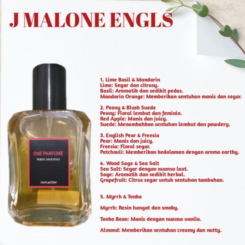 Jual Parfum Pria Wanita aroma buah segar bercampur floral yang lembut ...