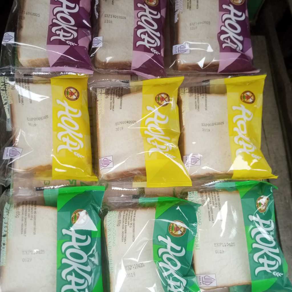 Jual Roti Aoka All Varian Mix Rasa 65g Harga Per 3 Bungkus | Shopee ...