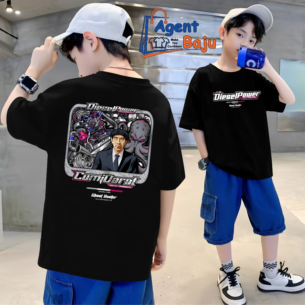 Jual Kaos anak Pro7 Diesel War Cumi Cumi Darat Baju Distro Racing Disel ...