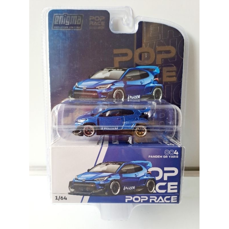 Jual Pop Race Pandem GR Yaris Metallic Blue versi blister - PRE004 | Shopee Indonesia