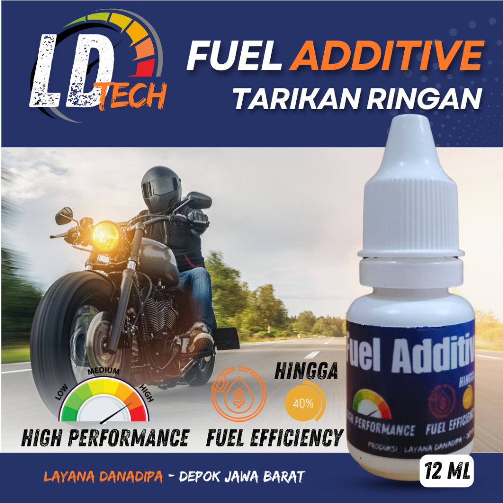 Jual LD Tech Fuel Additive, Tarikan Ringan, Bensin jadi lebih Irit ...
