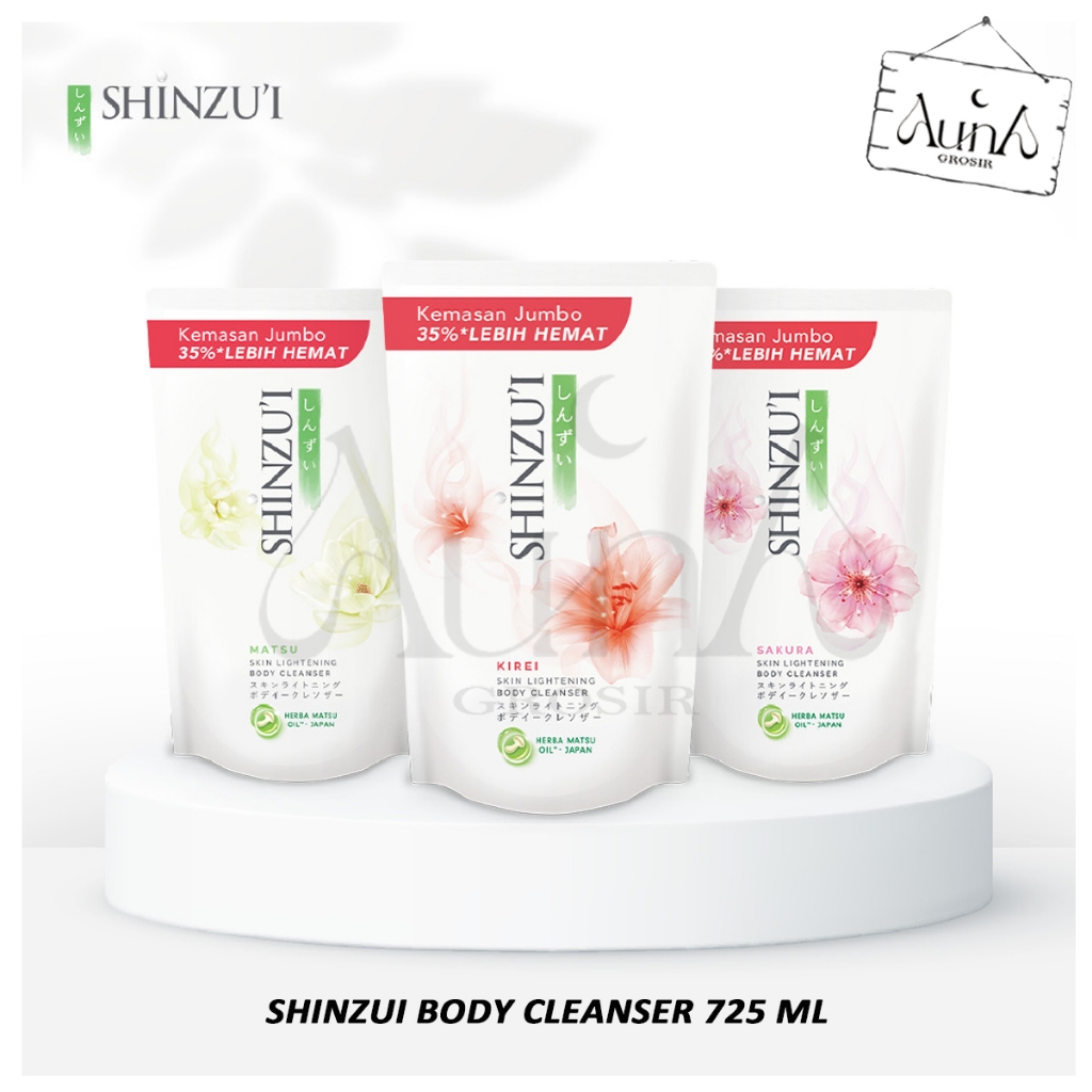 Jual Shinzui Body Wash Sabun Cair Refill 380 | 400 | 725 ml | Shopee Indonesia
