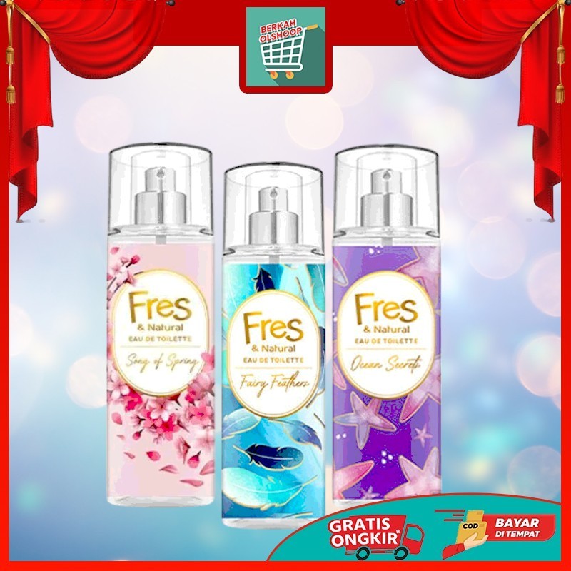 Jual FRES & NATURAL EAU DE TOILETTE 100ML PARFUM ALL VARIAN | Shopee ...