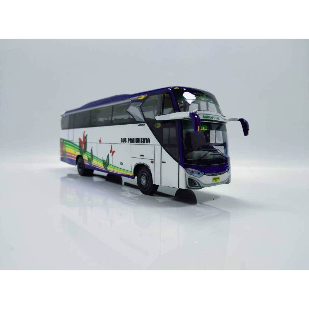 Jual Miniatur Bis Indonesia PO Surya Putra Jetbus 3+ SHD Voyager ...