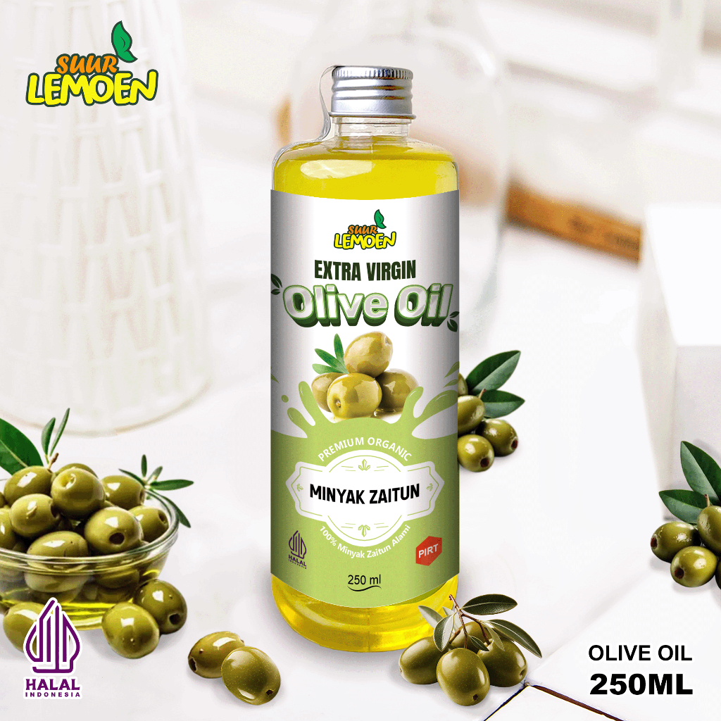 Jual Suur Lemoen Extra Virgin Olive Oil 250 ml / Minyak Zaitun 250 ml | Shopee Indonesia