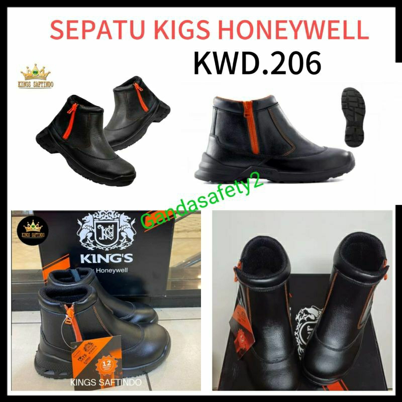 Jual Sepatu Safety Kings By Honeywell KWD 206 X /Sepatu Safety Original ...