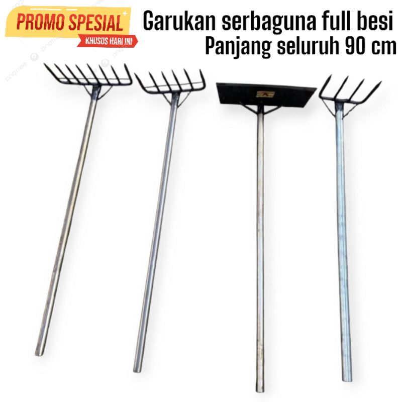 Jual Alat Garuk full besi/Garukan Sampah panjang garukan Got selokan ...