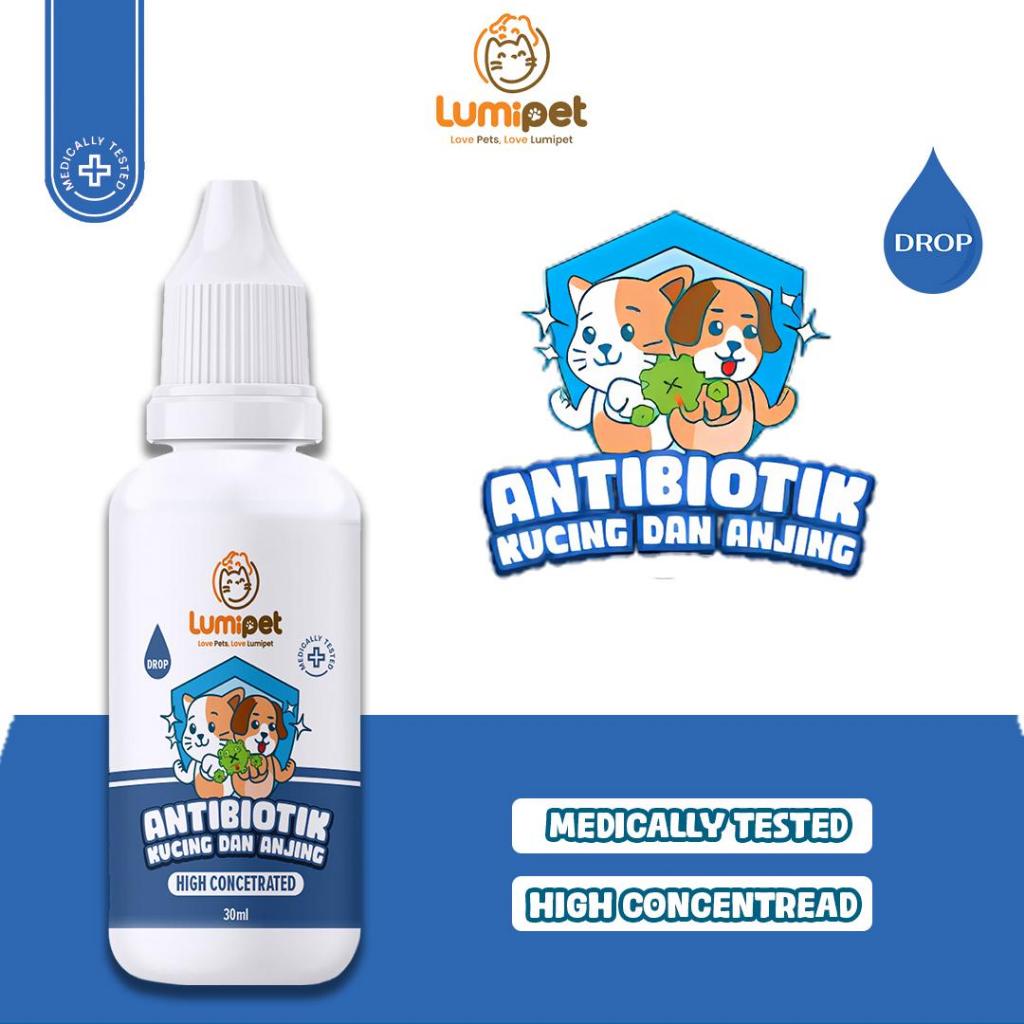 Jual LUMIPET Antibiotik Kucing dan Anjing High Concentrate Pereda Diare ...