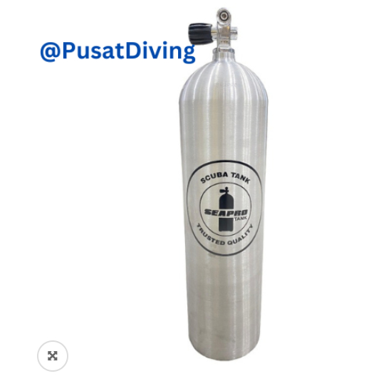 Jual Tabung Selam Diving Scuba Tank K Valve 80 Cuft SEAPRO | Shopee ...