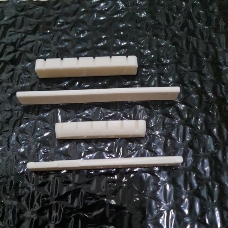 Jual sepasang nut dan sadle gitar akustik klasik bahan tulang | Shopee ...
