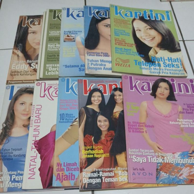 Jual MAJALAH KARTINI TAHUN 2002 | Shopee Indonesia