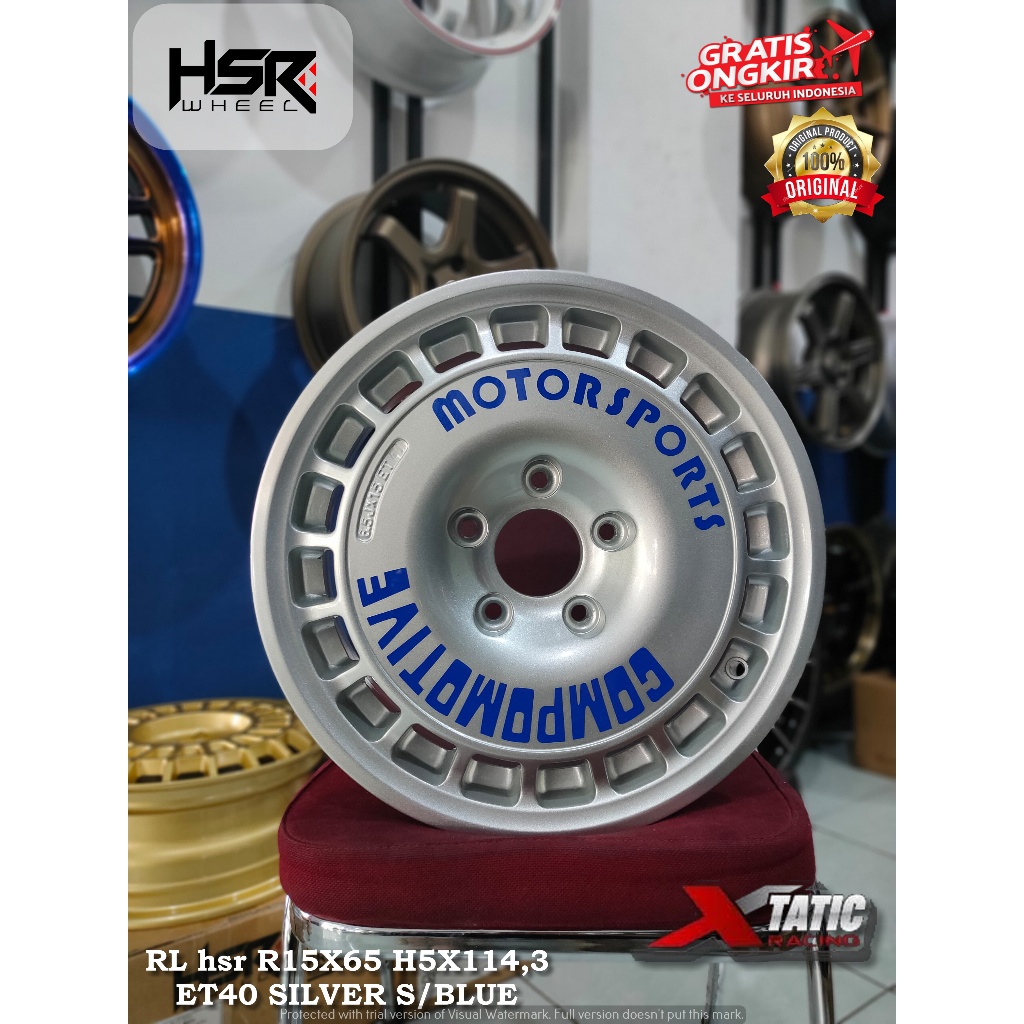 Jual VELG MOBIL RALLY R15 COCOK DI INNOVA,ERTIGA,XPNDER,APV | Shopee ...