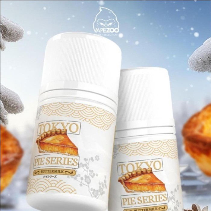 Jual LIQUID TOKYO PIE SERIES Buttermilk Pie 60ml Freebase Authentic BY ...