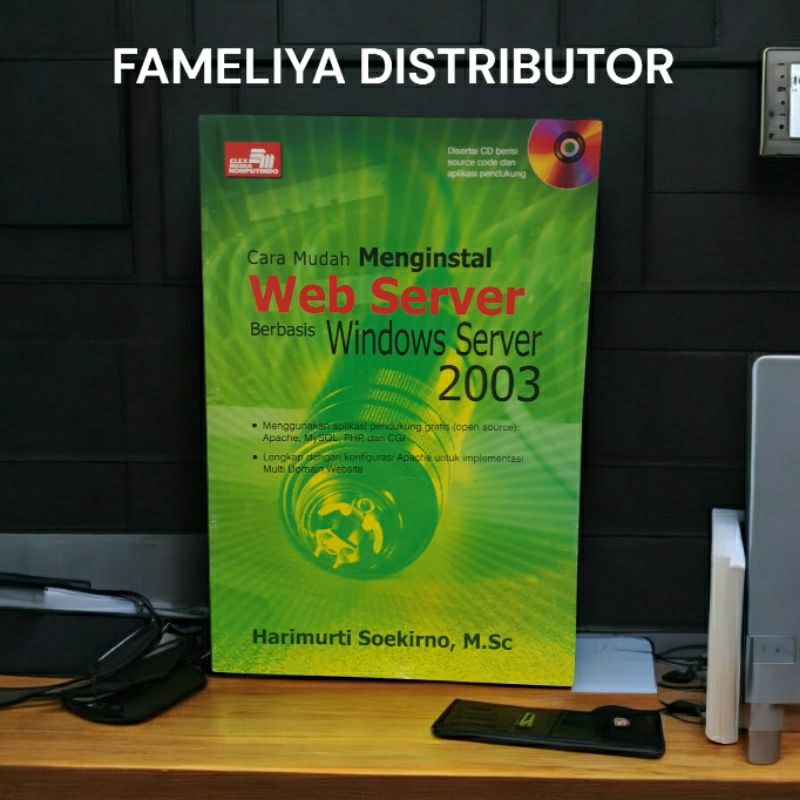 Jual [FD] BUKU OBRAL Cara Mudah Menginstal Web Server Windows 2003 BUKU ...