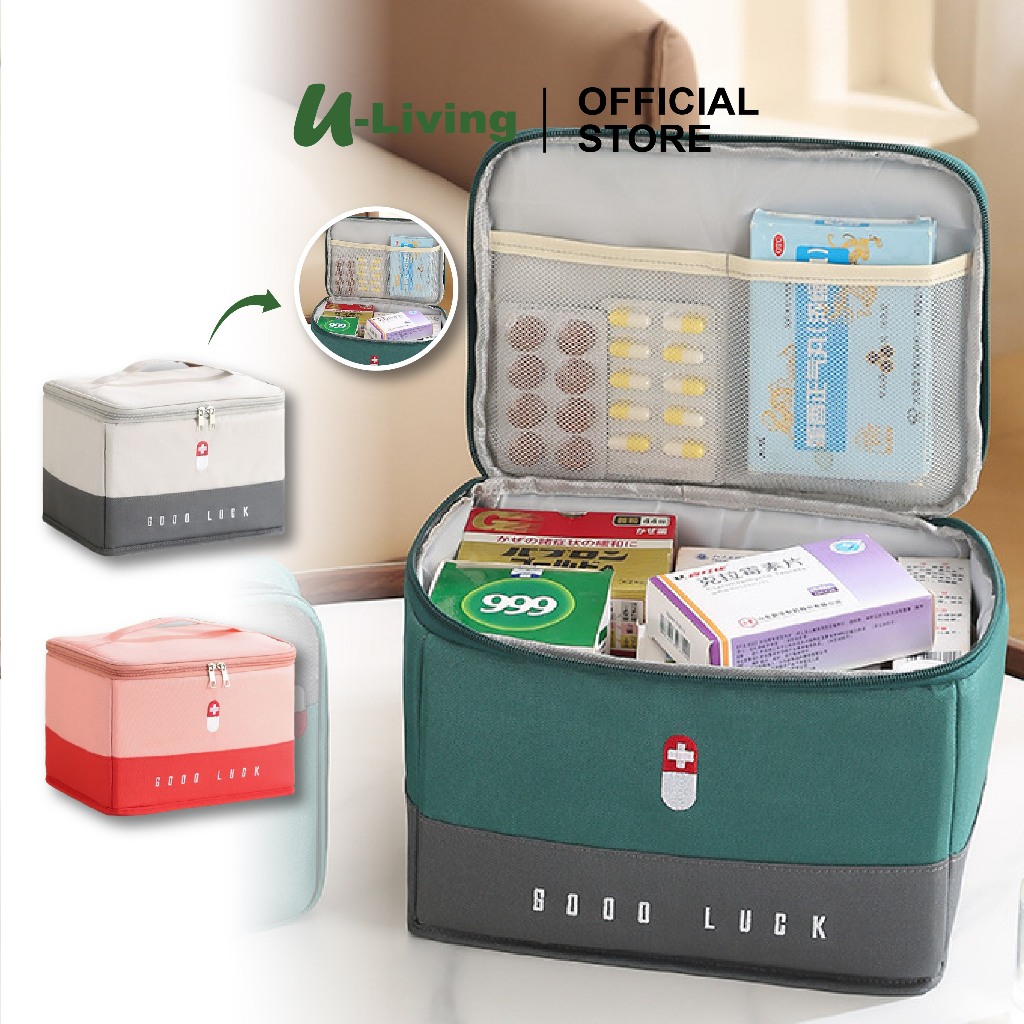 Jual U-Living Tas Tempat Penyimpanan P3K Tas Perlengkapan Medis Tas ...