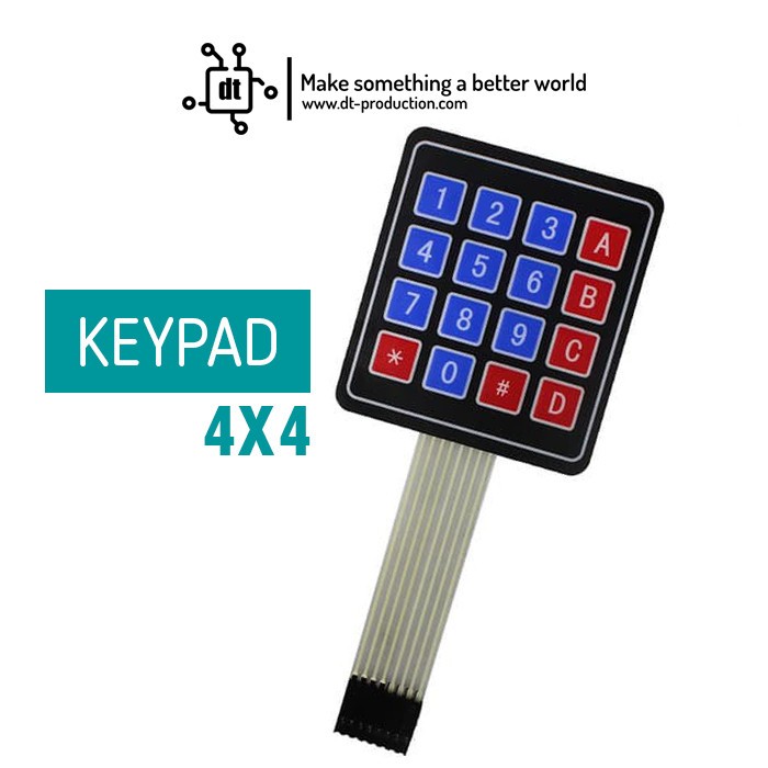 Jual Keypad 4x4 matrix 16 tombol | Shopee Indonesia