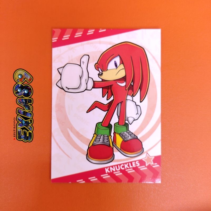 Jual Sonic The Hedgehog Official Trading Card Collection 90 - Knuckles ...