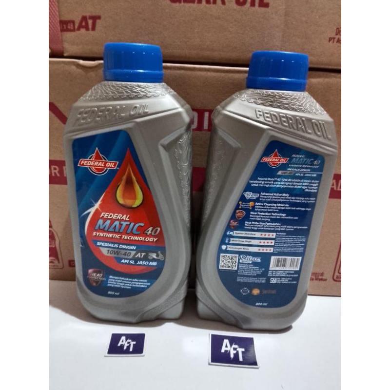 Jual oli federal matic 800ml untuk semua jenis motor matic Honda Yamaha ...