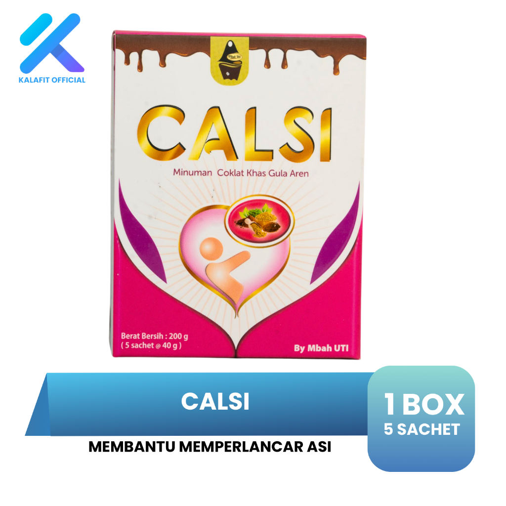 Jual CALSI Asi Booster Pelancar Asi Minuman Coklat Gula Aren Extrak ...