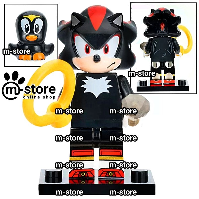 Jual brick sonic shadow mini toy figure | Shopee Indonesia