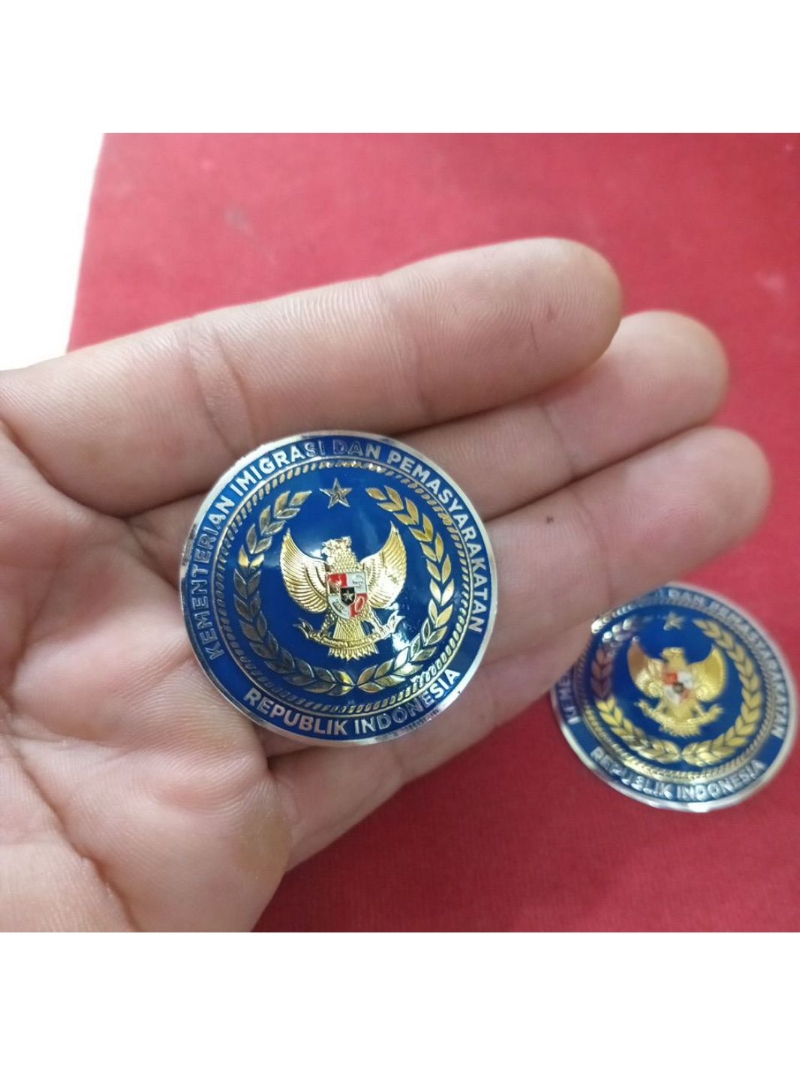 Jual pin kementerian imigrasi dan pemasyarakatan republik indonesia ...