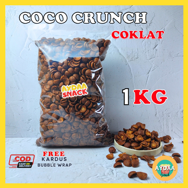 Jual COCO CRUNCH CHOCOCHIPS 1KG COKLAT SEREAL CEMILAN SNACK ENAK MURAH | Shopee Indonesia