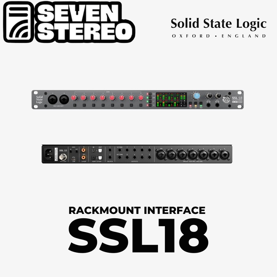 Jual Solid State Logic SSL18 SSL 18 26-in / 28-out, high-performance ...