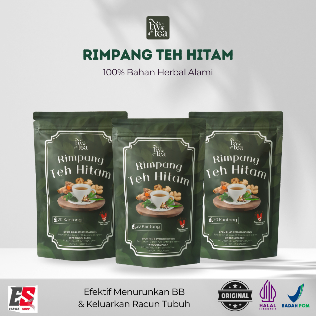 Jual ByTea - Rimpang Teh Hitam | Minuman Rempah Rimpang | Teh Diet ...