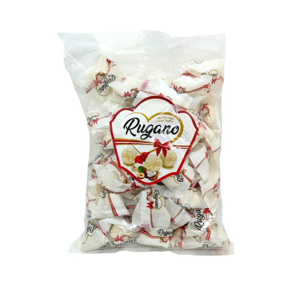 Jual Rugano White Chocolate Coconut Truffles | Coklat Viral | Coklat ...