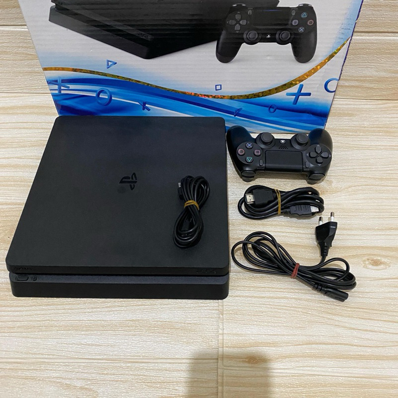 Jual PS4 SLIM 1TB ORI FULLSET | Shopee Indonesia
