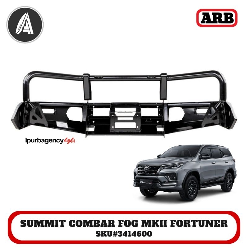 Jual ARB - BULLBAR DEPAN SUMMIT COMBAR FOG MKII/MK2 FORTUNER 10/2015 ...