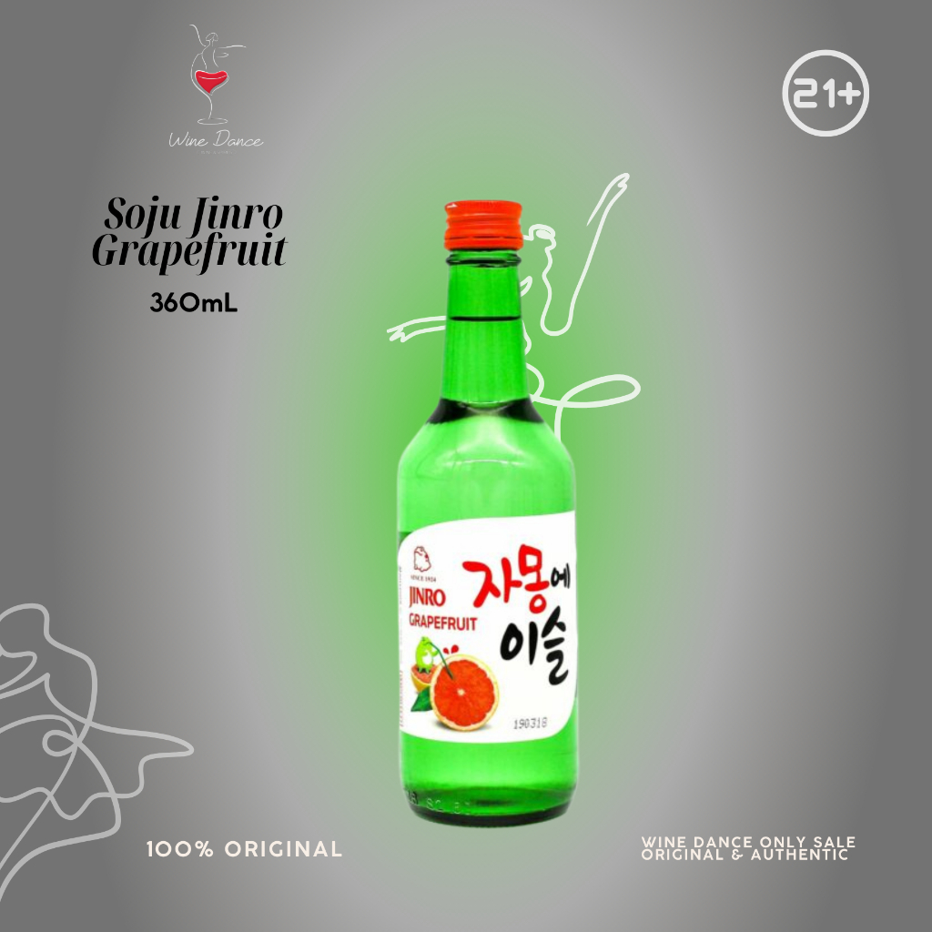 Jual Soju Jinro Grapefruit Soju 360ml | Shopee Indonesia